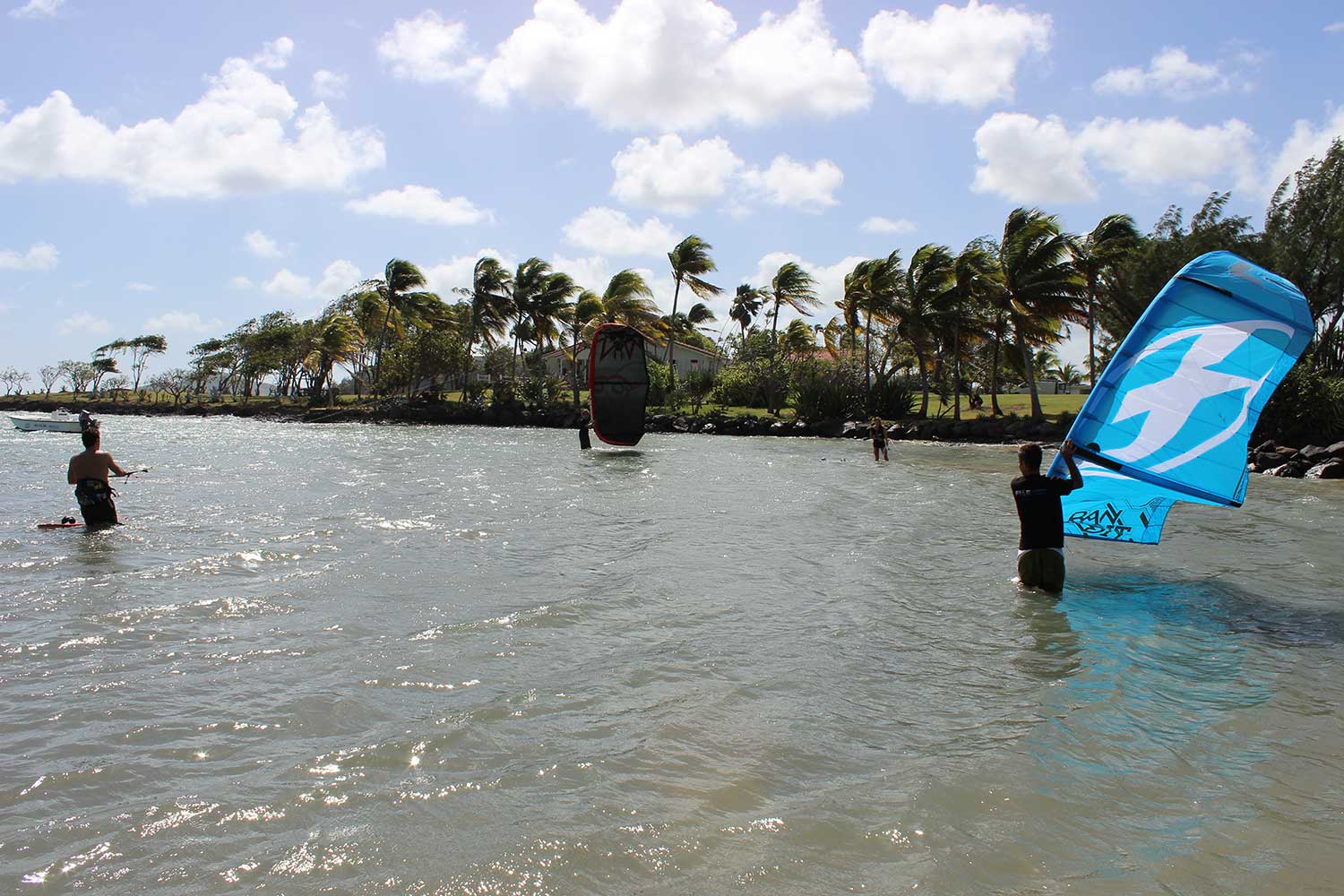 Spot de kitesurf du Cap Est - Martinique Active