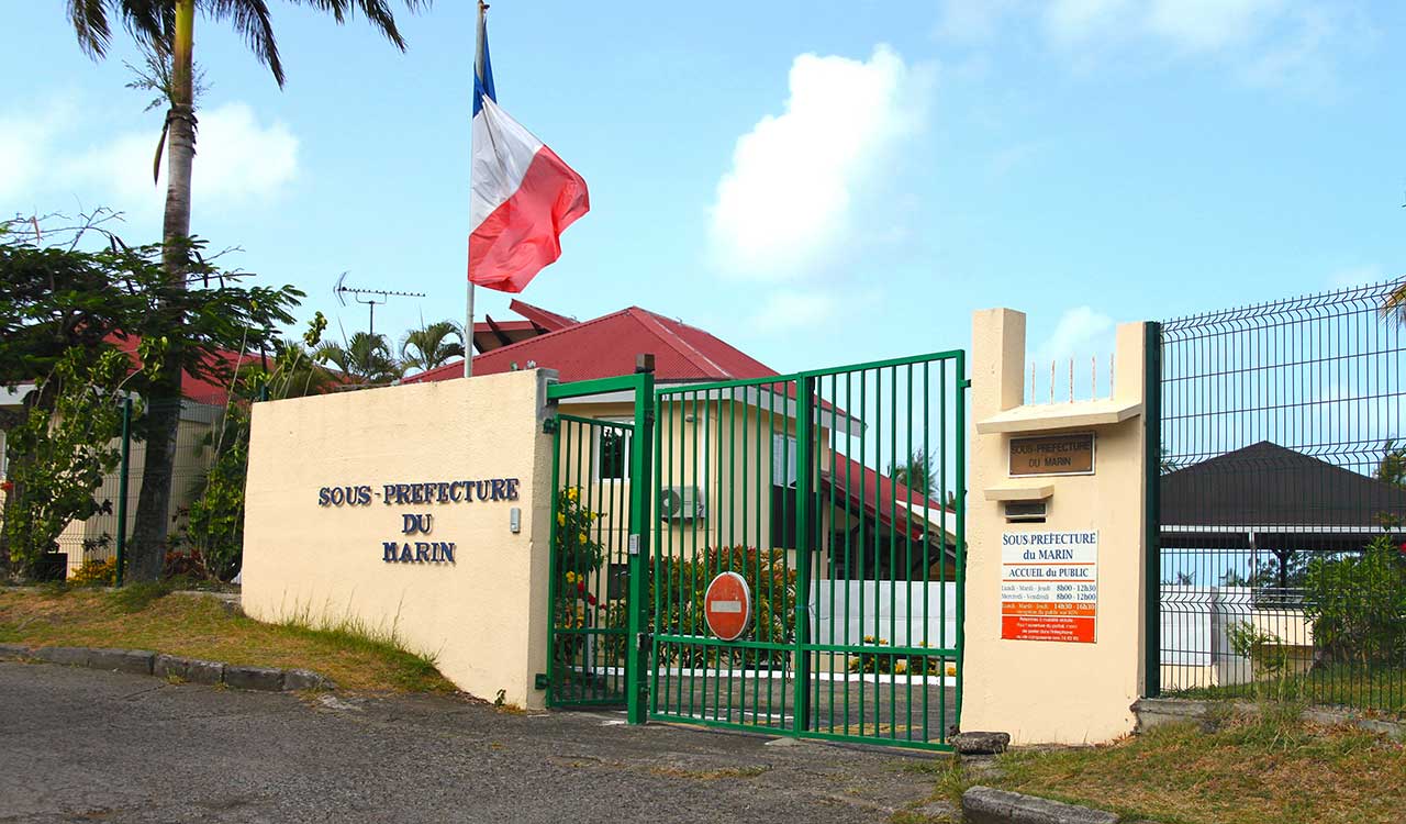 Sous-préfecture de l'arrondissement du Marin - Martinique Active